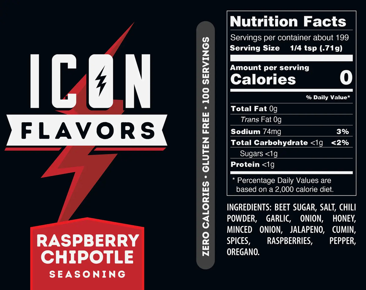 Raspberry Chipotle Seasoning – ICON Meals